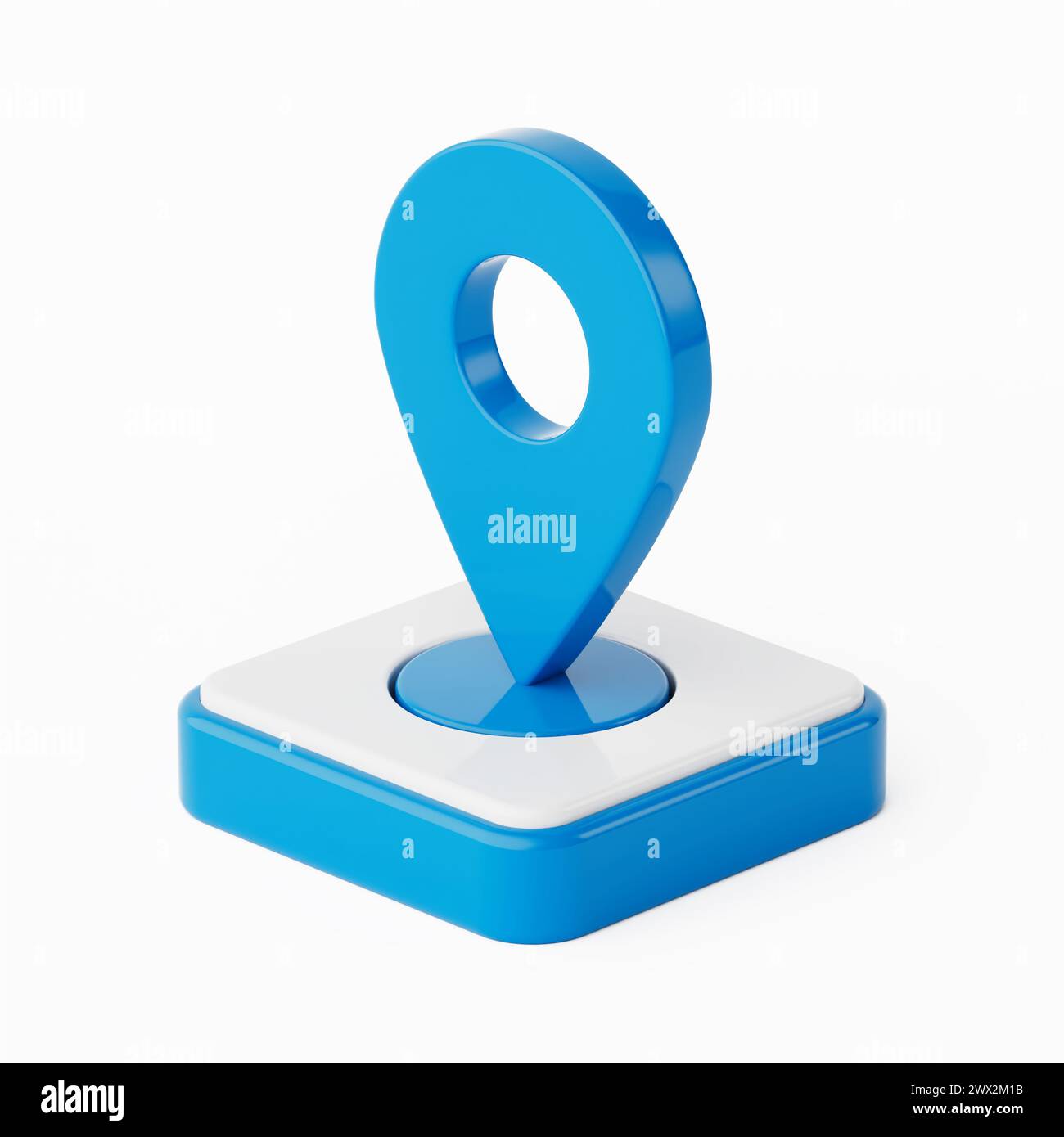 3d road map Cut Out Stock Images & Pictures - Alamy