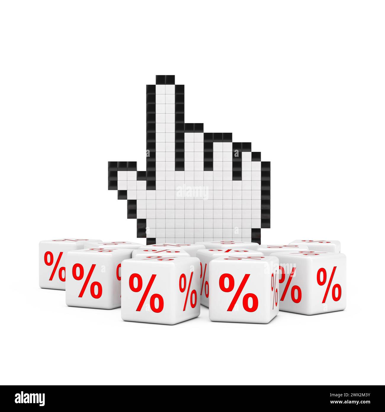 Mouse cursor 3d hi-res stock photography and images - Alamy