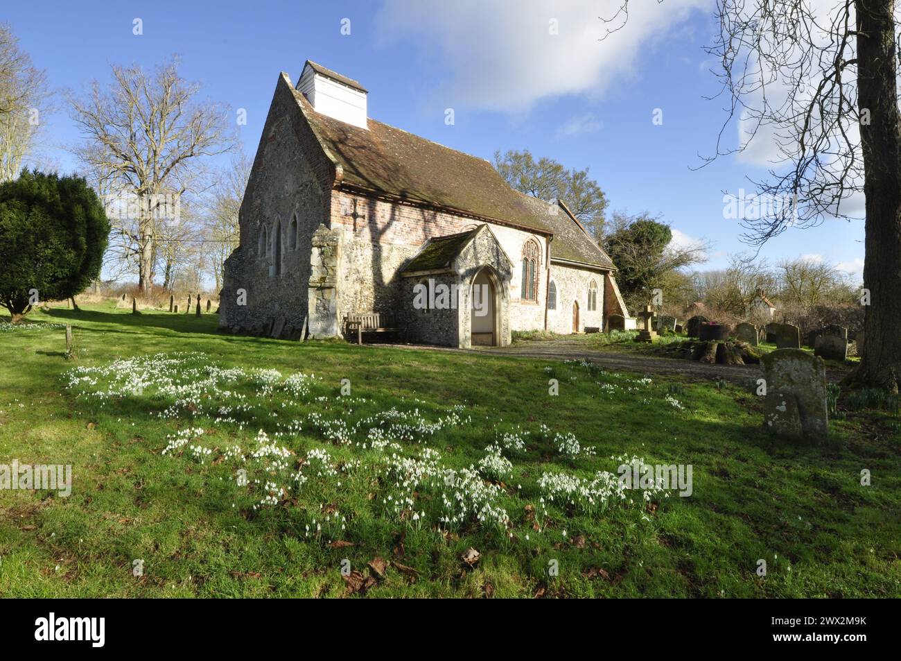 St Margaret of Antioch church, Linstead Parva, Suffolk, England, UK ...