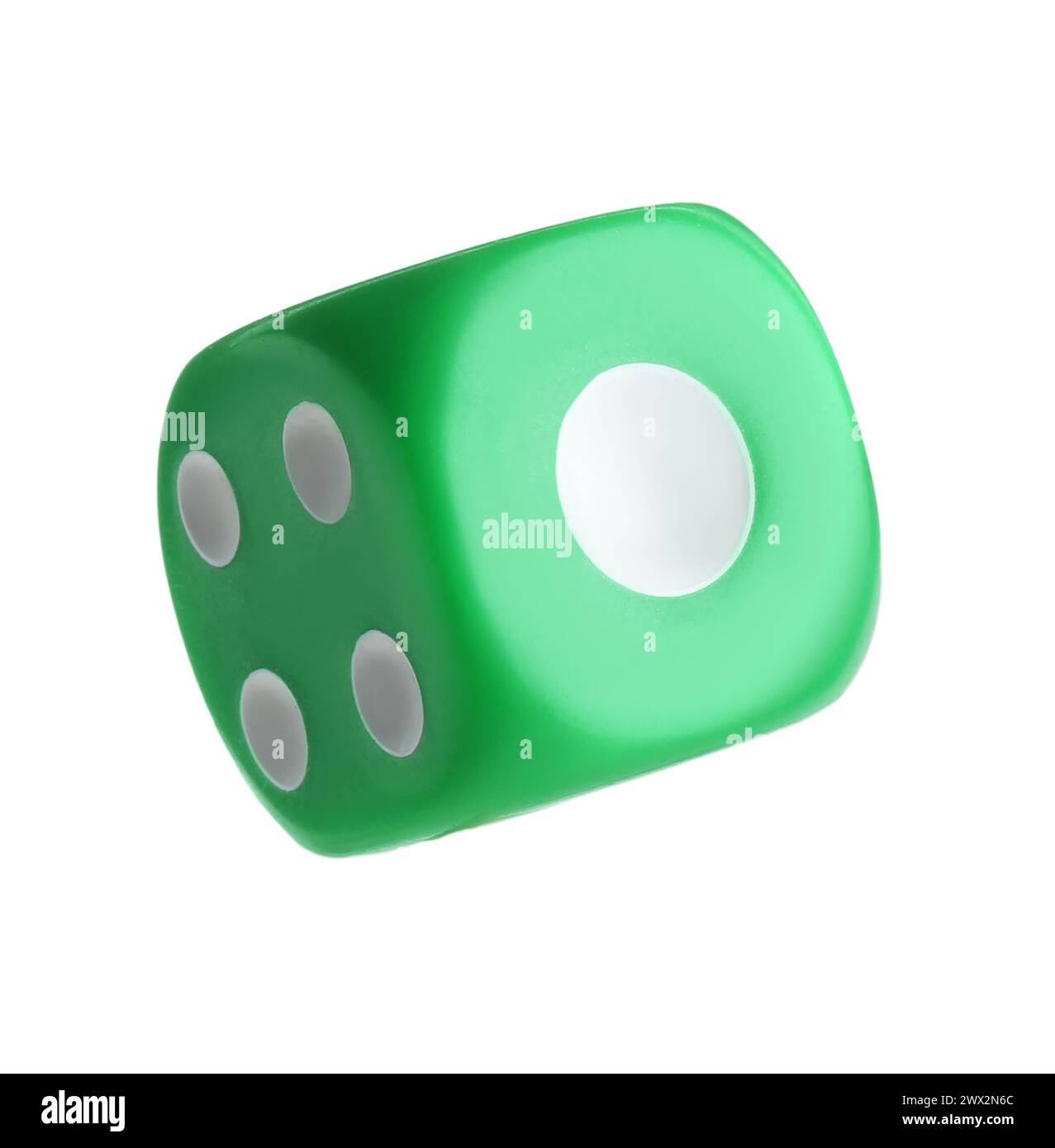 One green game dice hi-res stock photography and images - Alamy