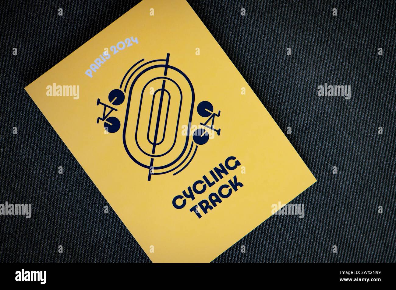 Cycling track pictogram for paris 2024 summer olympics. Official icon ...