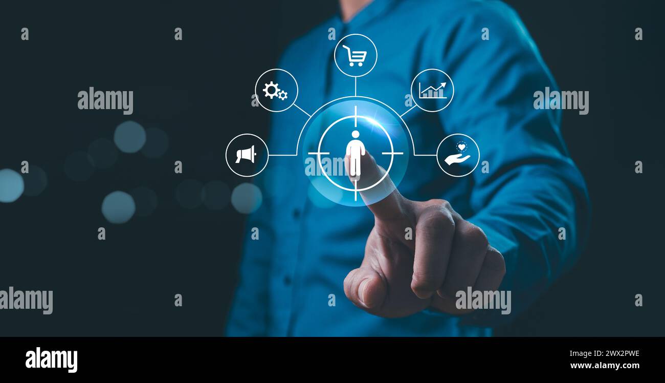 Target customer, buyer persona, customer behavior concept. Marketing ... Target customer, buyer persona, customer behavior concept. Marketing ...