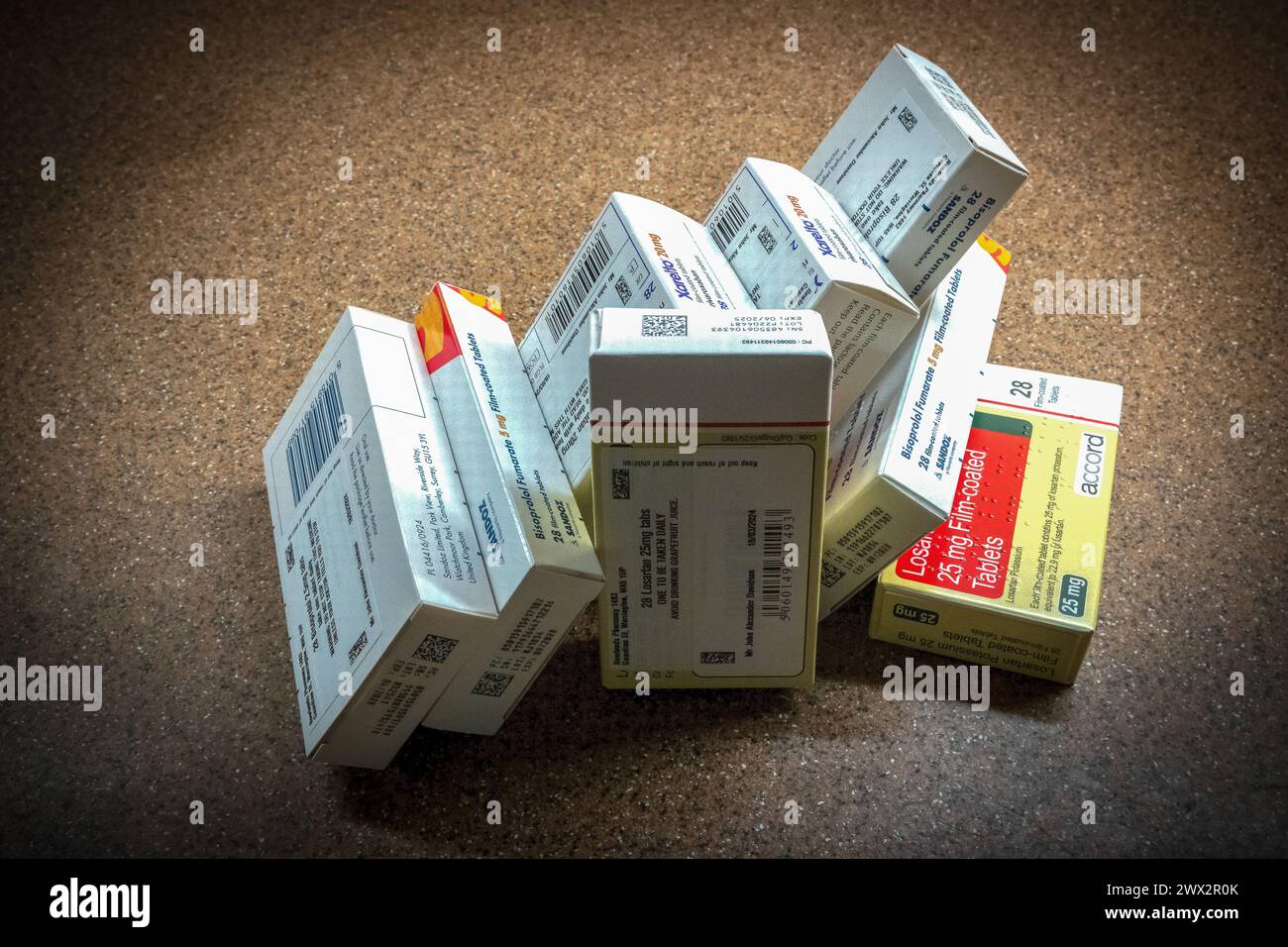 Boxes of prescription drug tablets Stock Photo - Alamy