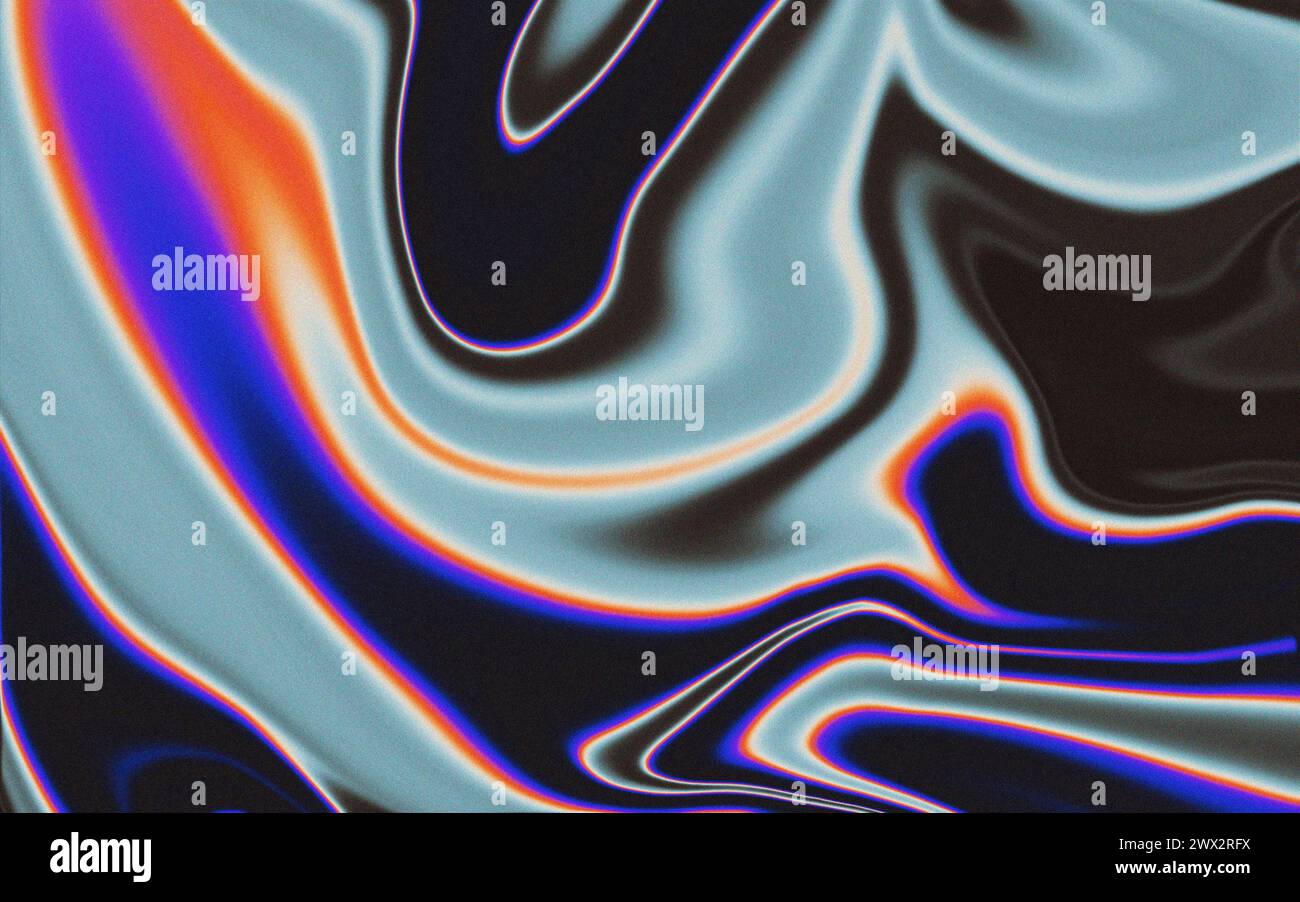 Y2K fluid background with noise texture. Abstract futuristic design ...