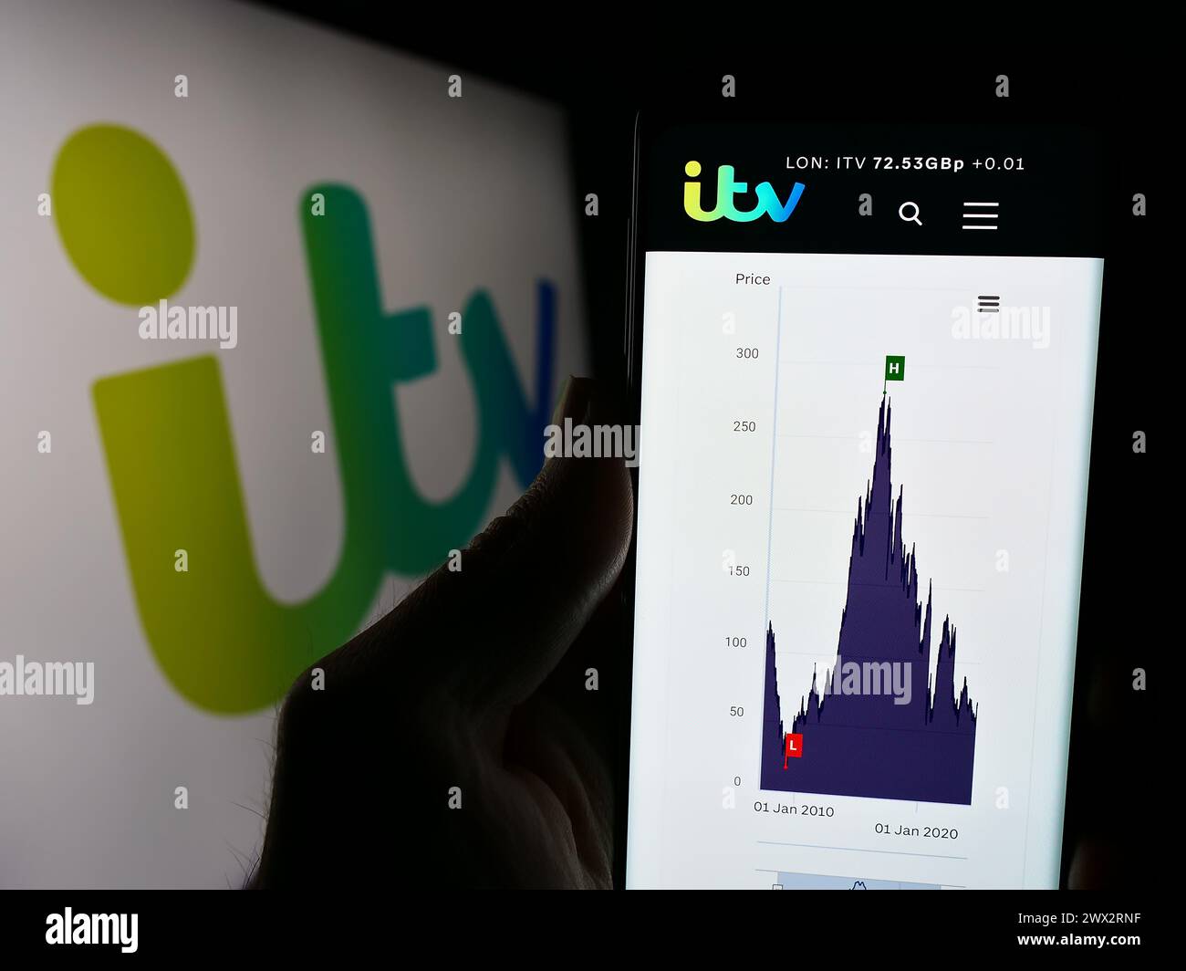 Itv logo hi-res stock photography and images - Alamy