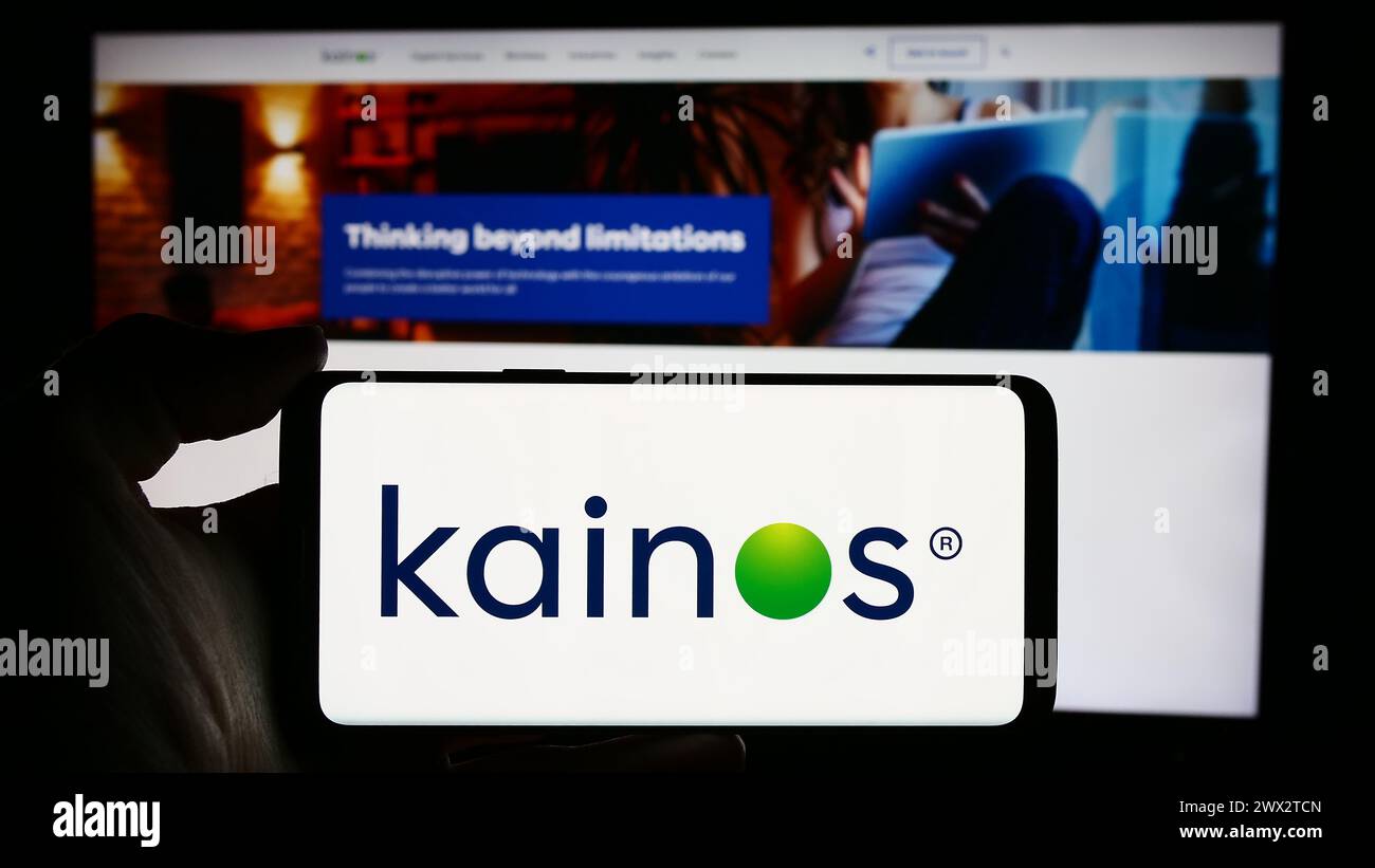 Kainos logo hi-res stock photography and images - Alamy