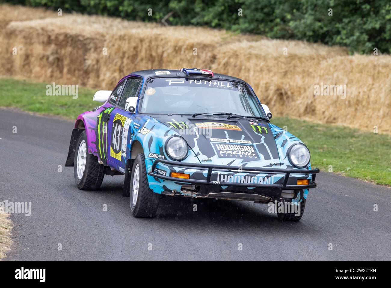 Raced by the late Ken Block, 1978 Porsche 911 SC Safari at the 2023 ...