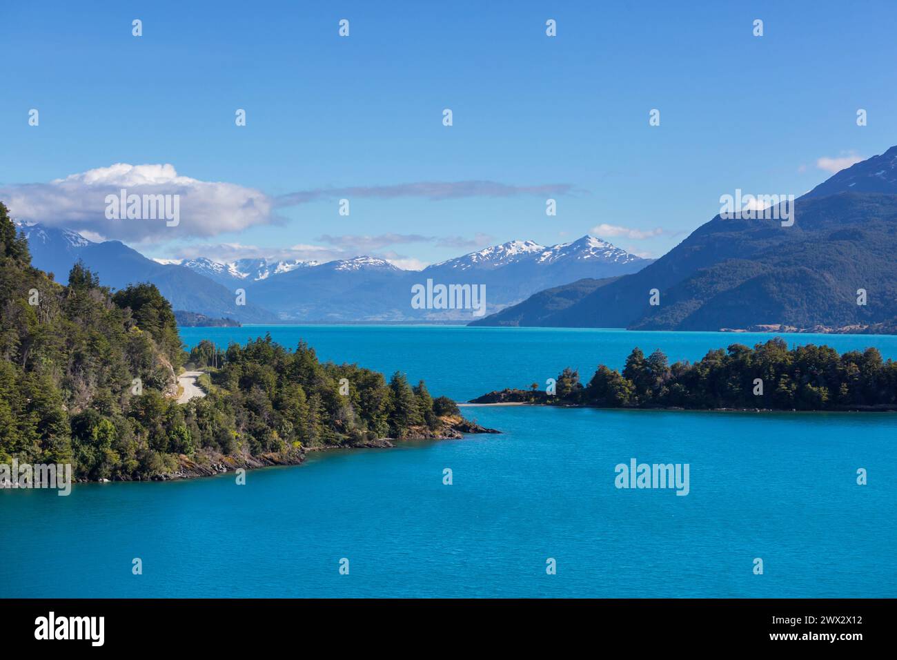 General Carrera Lake, Carretera Austral, Patagonia - Chile. Beautiful ...