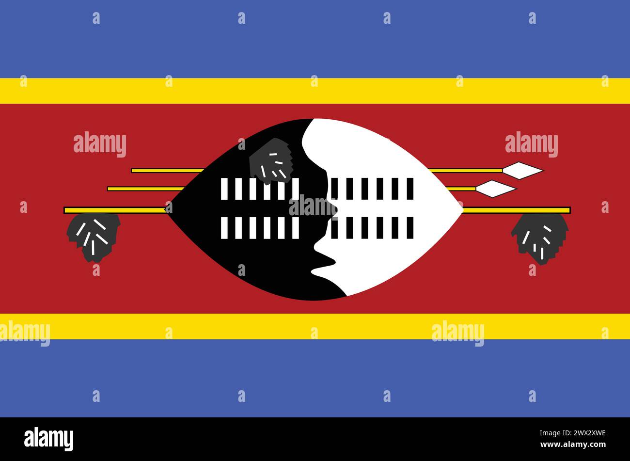 Eswatini emblem hi-res stock photography and images - Alamy