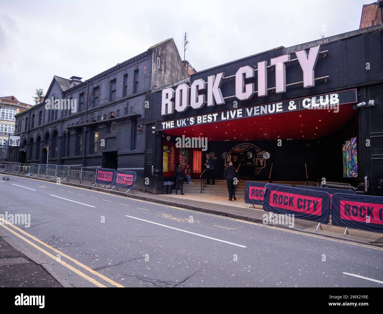 Iconic Rock City Nottingham Stock Photo - Alamy