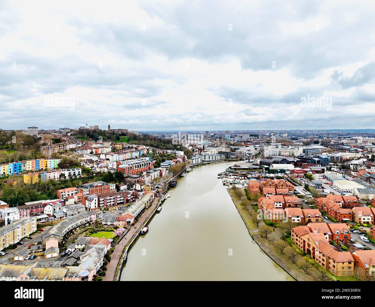 Aerial view bristol england uk hi-res stock photography and images - Alamy