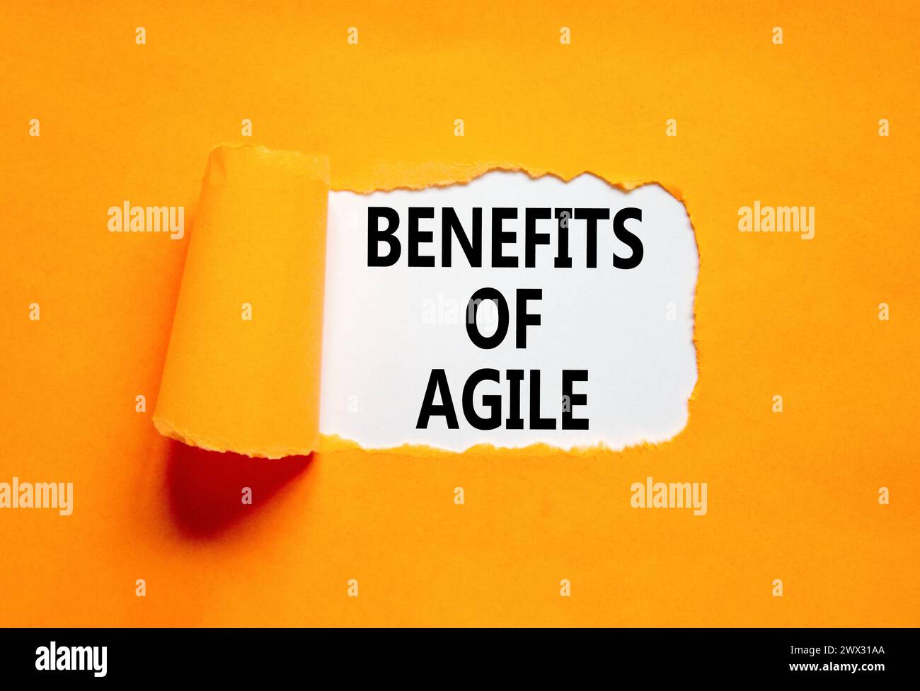 Benefits of agile symbol. Concept words Benefits of agile on beautiful ...