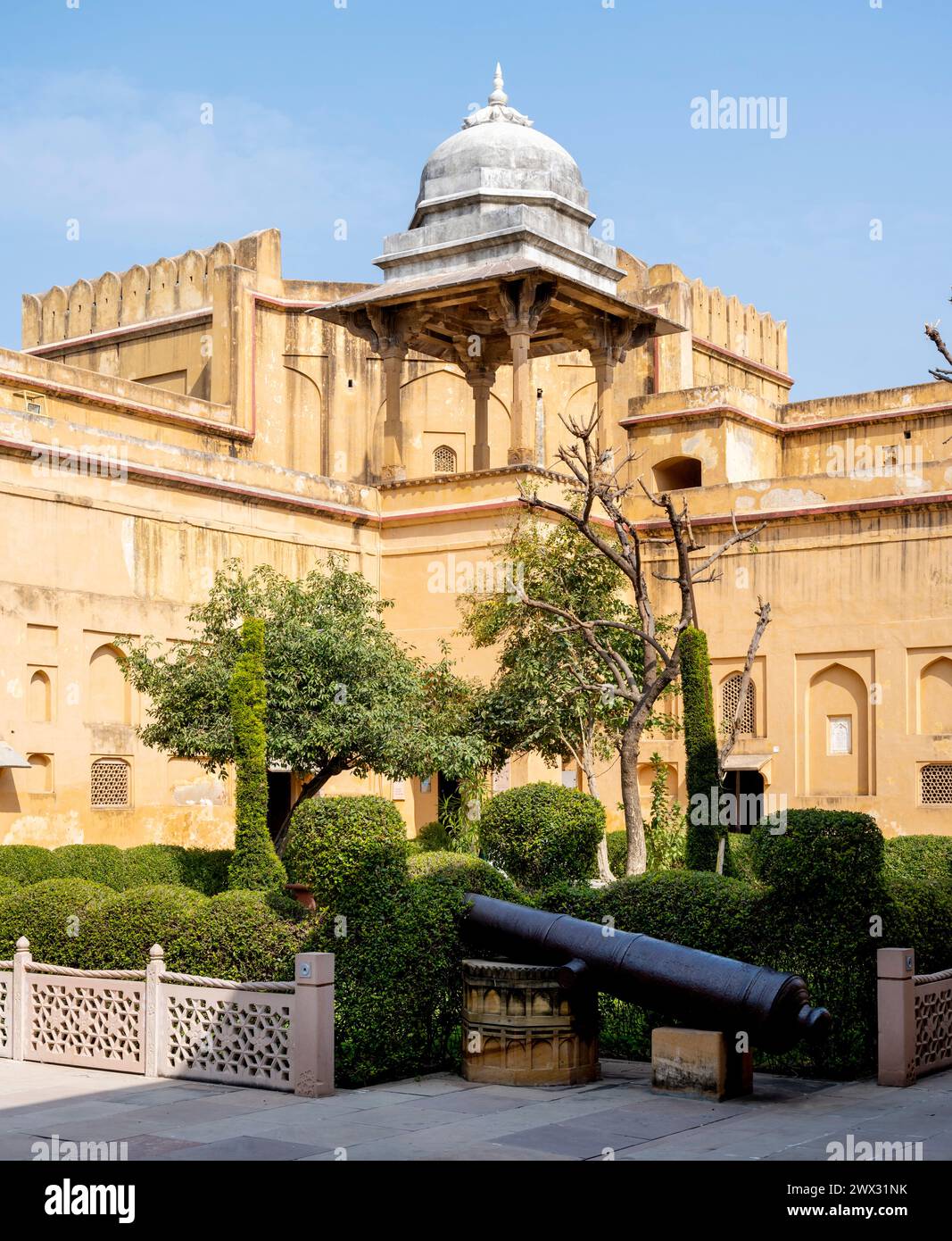 Indien, Rajasthan, Ajmer, Akbar Palace, seit 1908 Museum Stock Photo ...