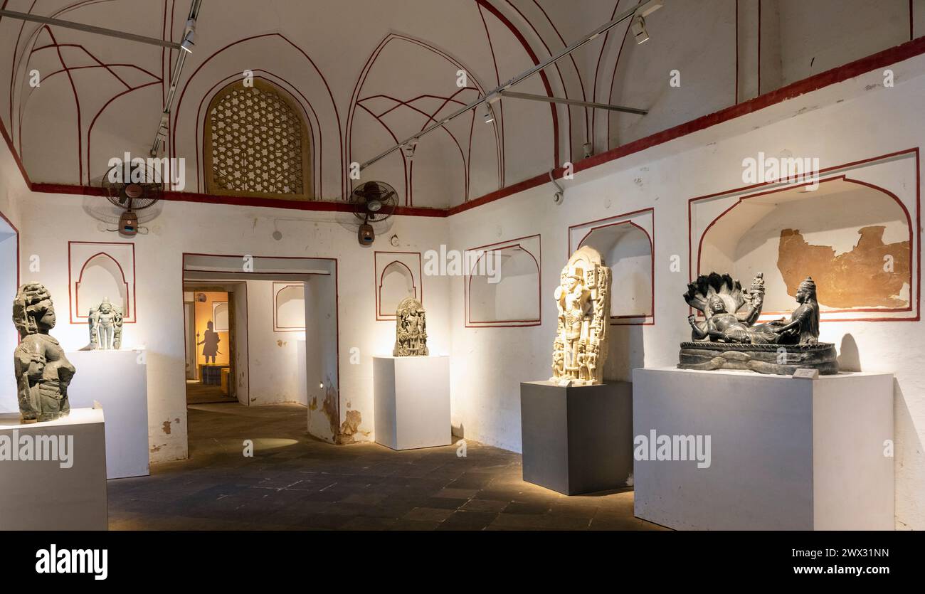 Indien, Rajasthan, Ajmer, Akbar Palace, seit 1908 Museum Stock Photo ...
