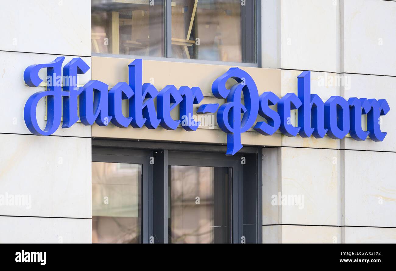 Hacker pschorr logo hi-res stock photography and images - Alamy