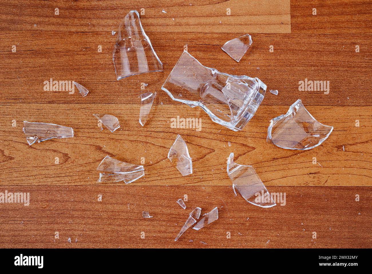 Shattered Glass On The Floor Shattered Glass On The Floor, Symbolizing