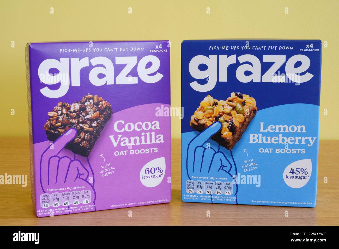 Graze cocoa vanilla hi-res stock photography and images - Alamy