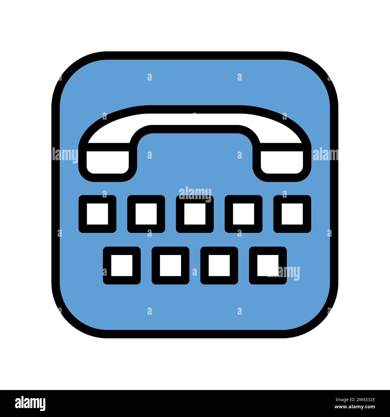 Teletypewriter Stock Vector Images - Alamy