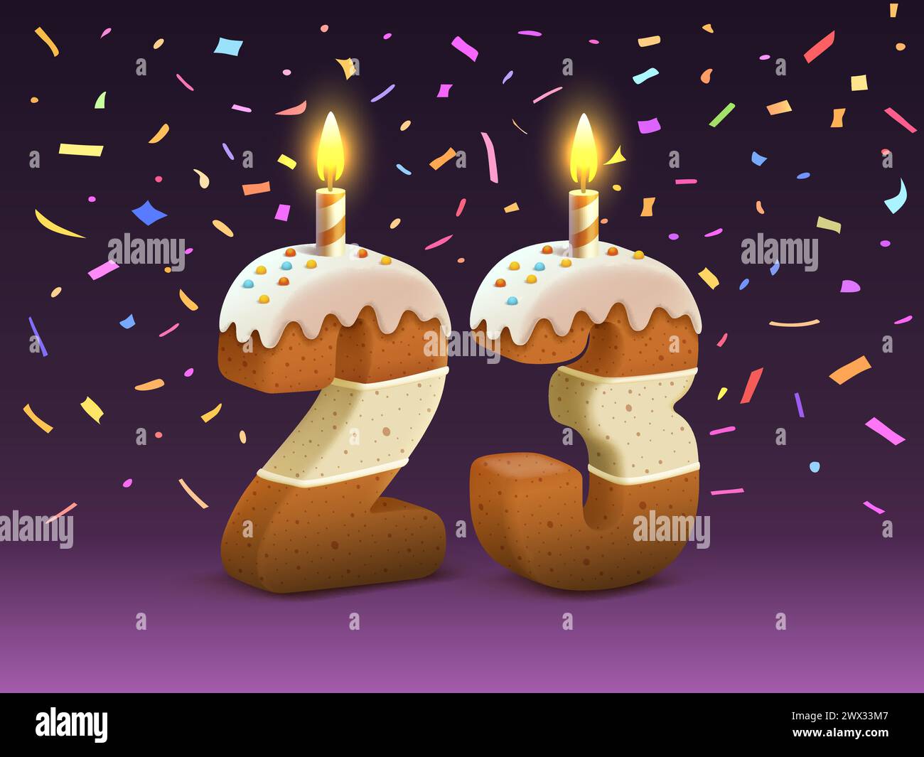 Happy Birthday, person birthday anniversary, Candle with cake in the ...