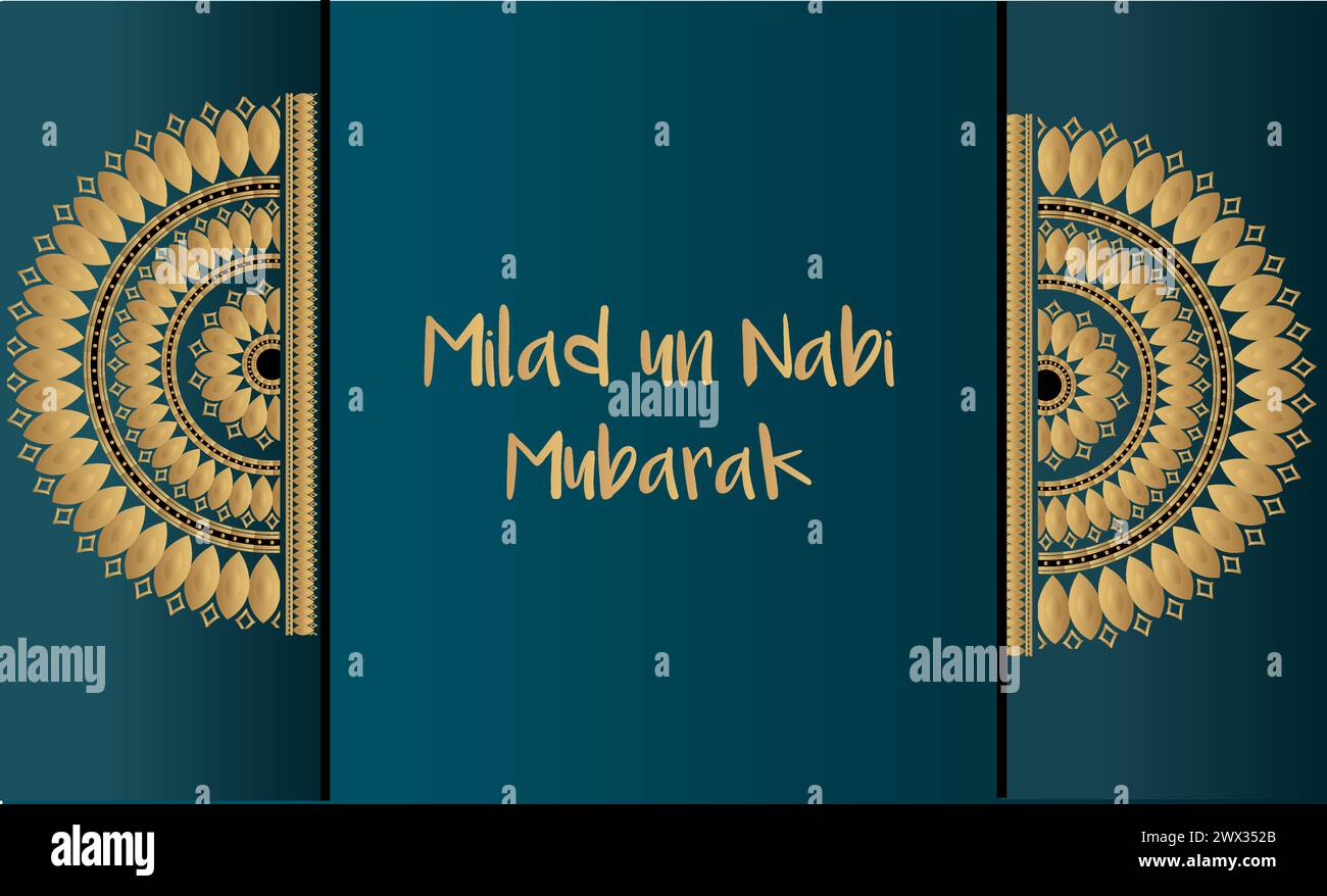 Translation : Happy Birthday of Prophet Muhammad. Milad un Nabi Mubarak ...