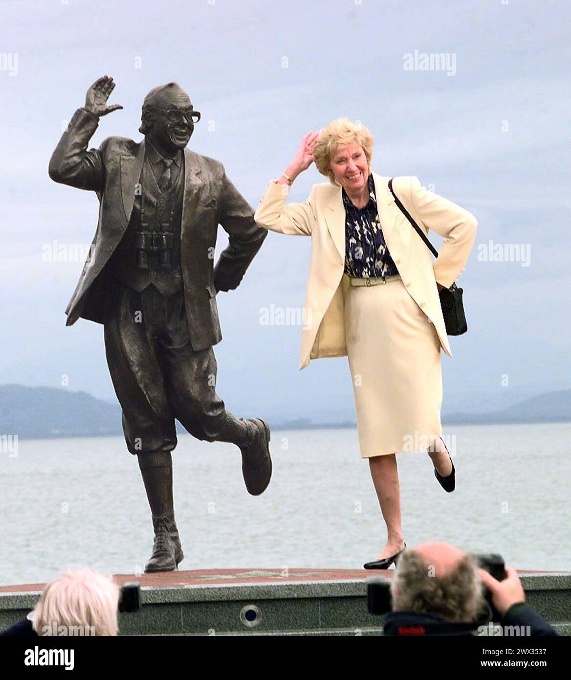 File photo dated 23/07/99 of Joan Morecambe, the widow of comedian Eric ...