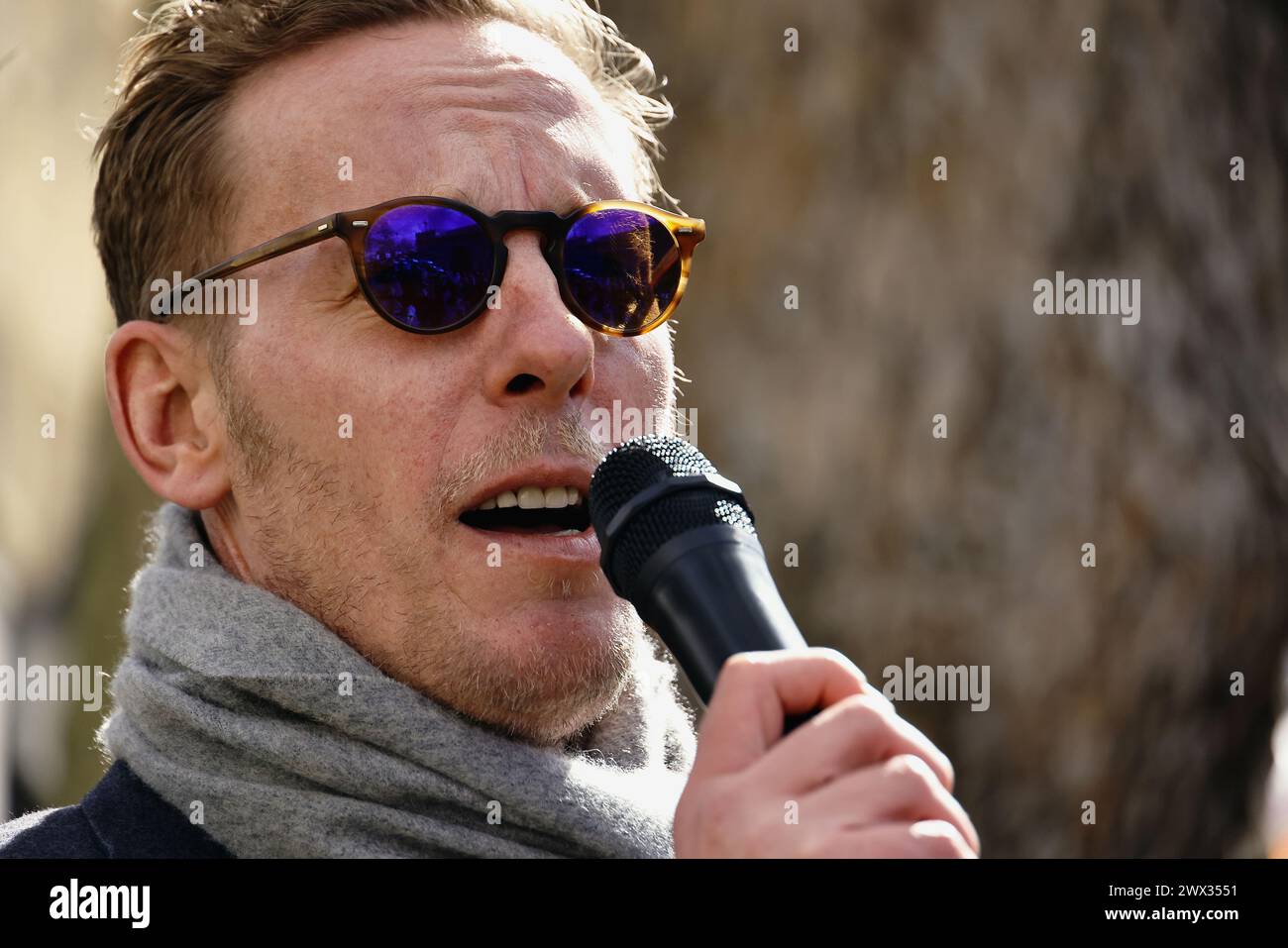 England, London, Whitehall, outside Downing Street, 23rd March 2024 ...