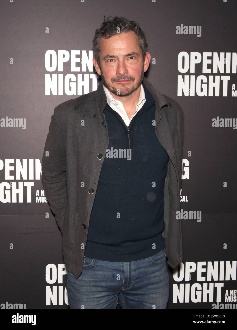 London, UK. Giles Coren at the Opening Night musical press night ...