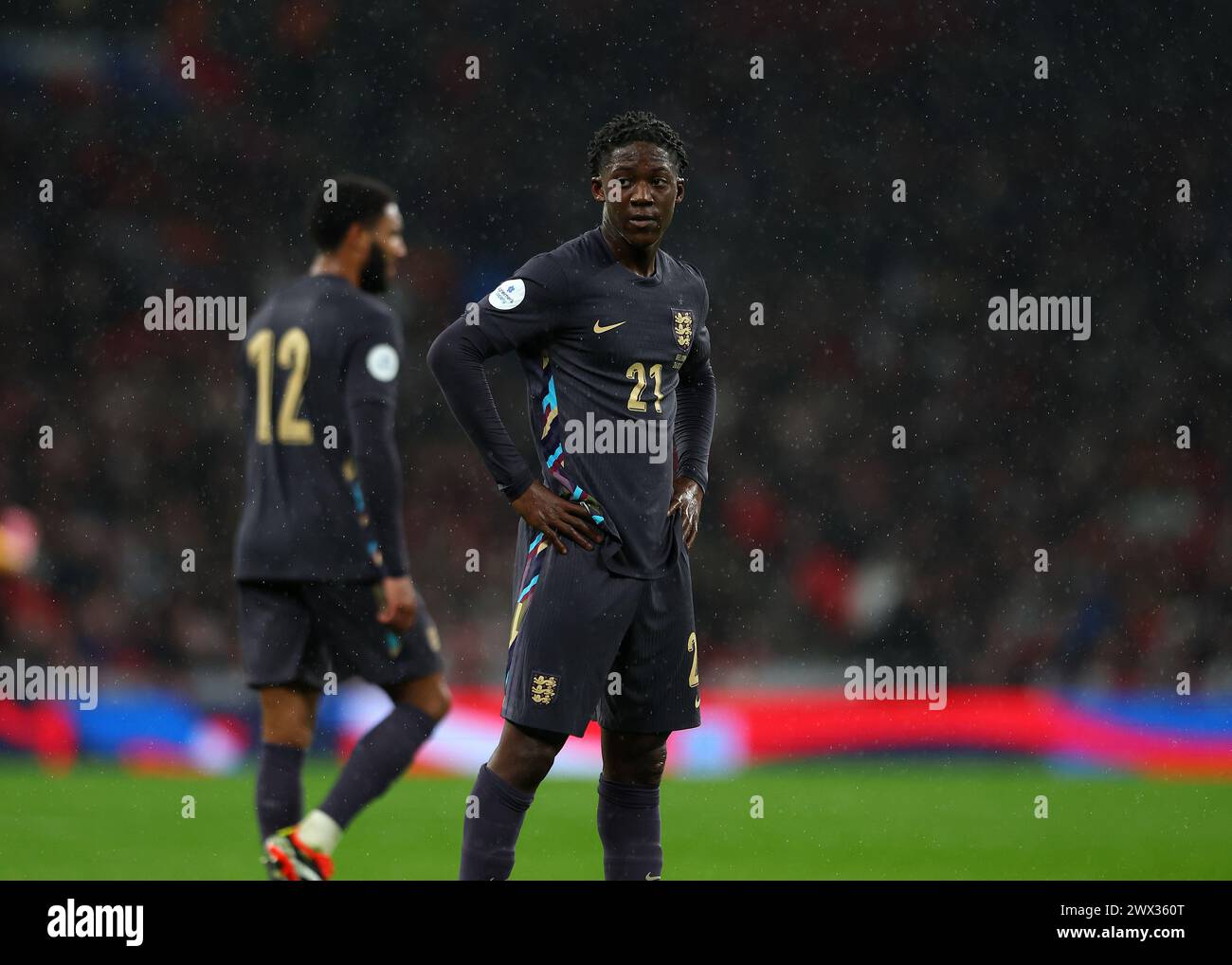 Wembley Stadium, London, UK. 26th Mar, 2024. International Football ...