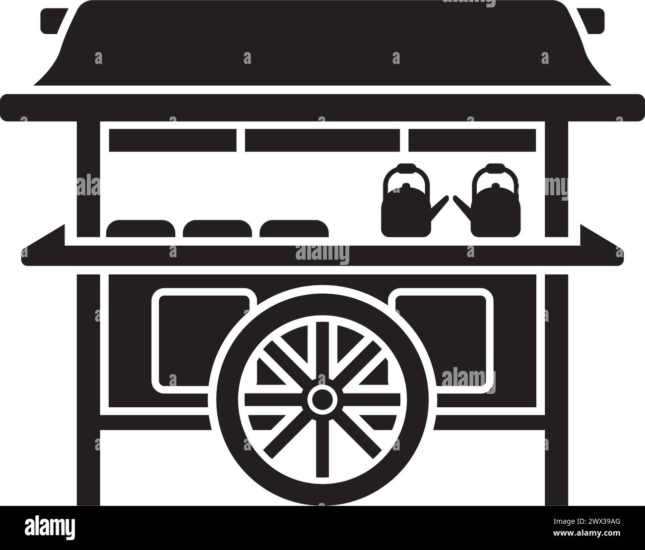 Vector Illustration for Angkringan food stall logo. Angkringan is a ...