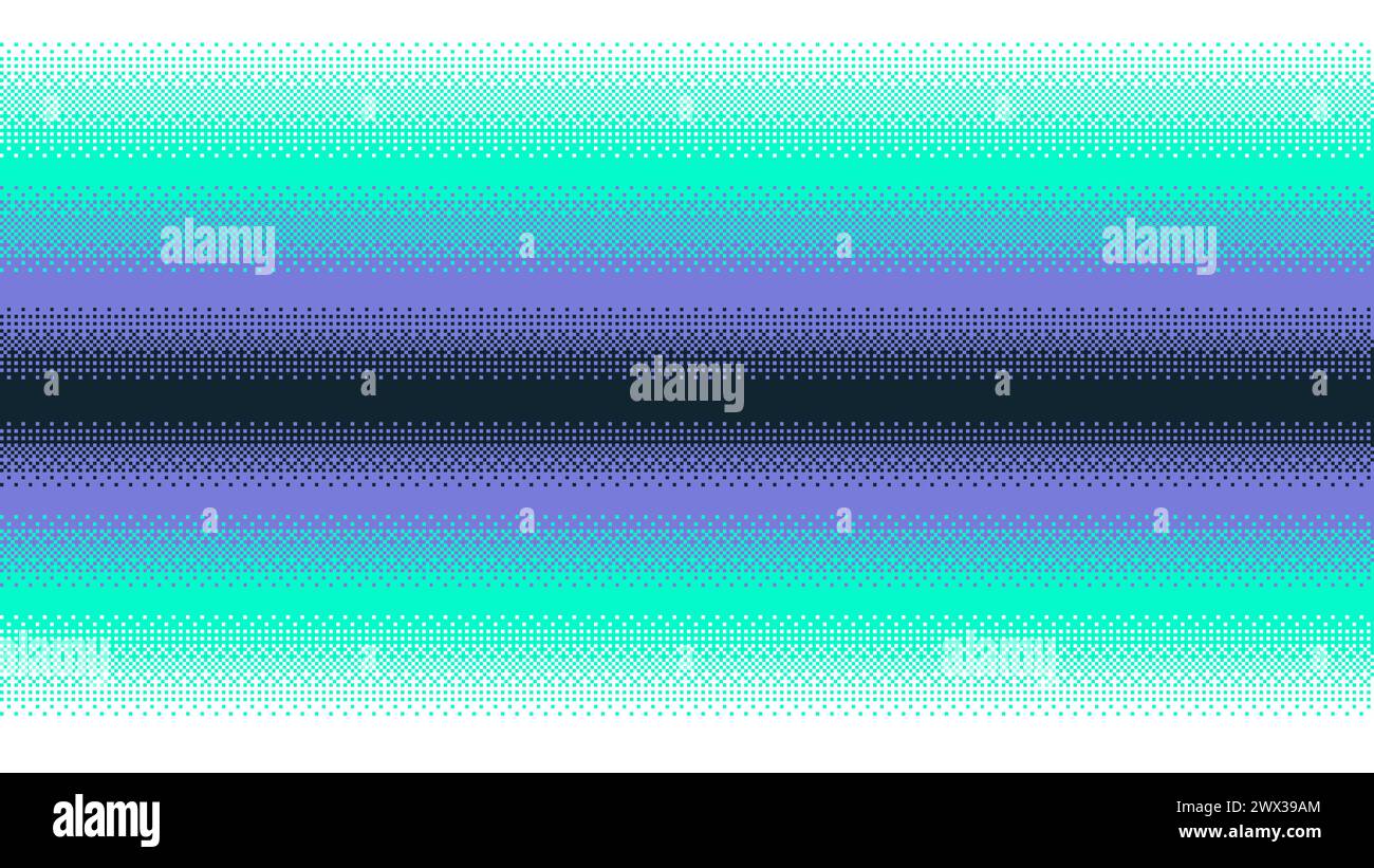 Pixel art vibrant colors gradient on white. Seamless dithering vector ...