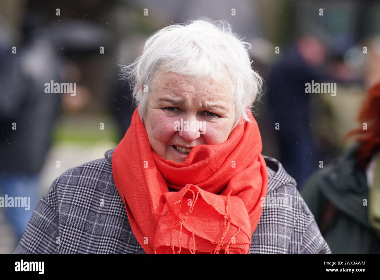 People Before Profit, Brid Smith TD, attends the funeral service of ...