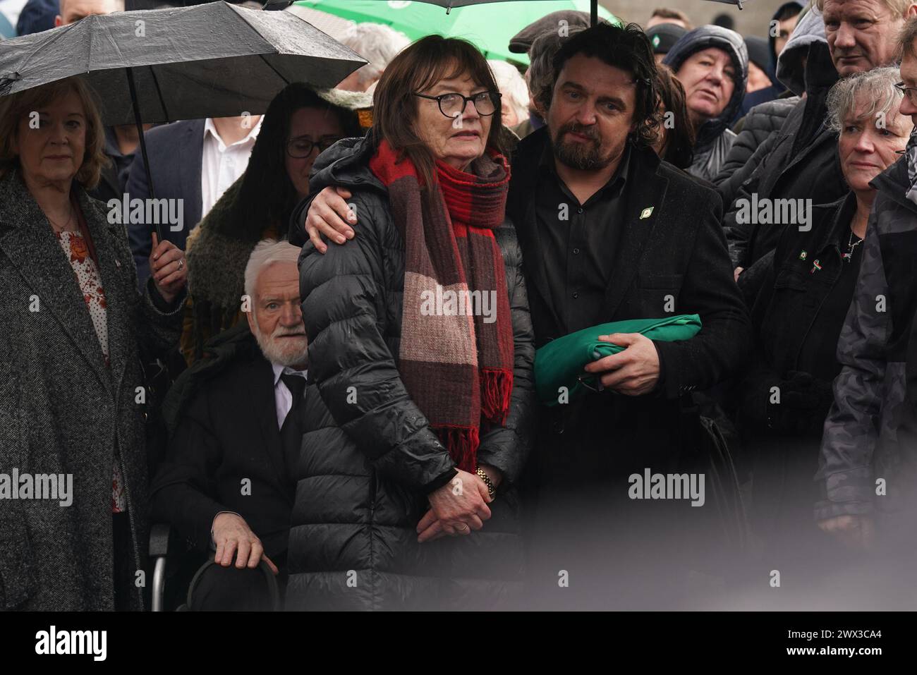 Ruairi Gallagher, the son of veteran republican Rose Dugdale, puts his ...