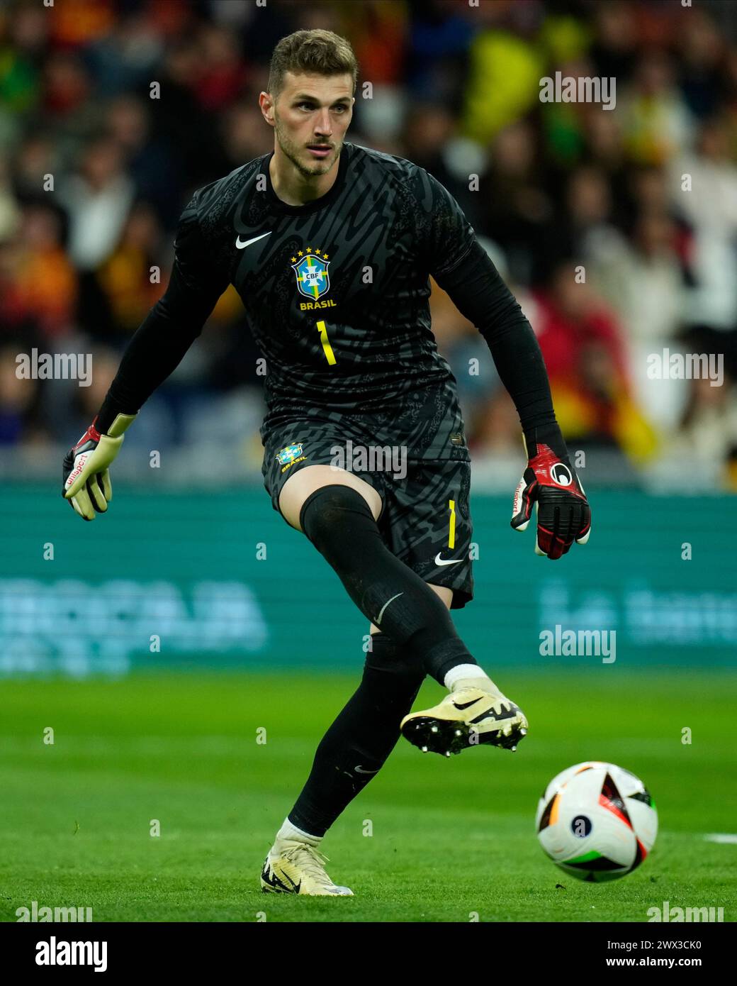 Madrid, Spain. 26th Mar, 2024. Bento Matheus Krepski of Brazilduring ...