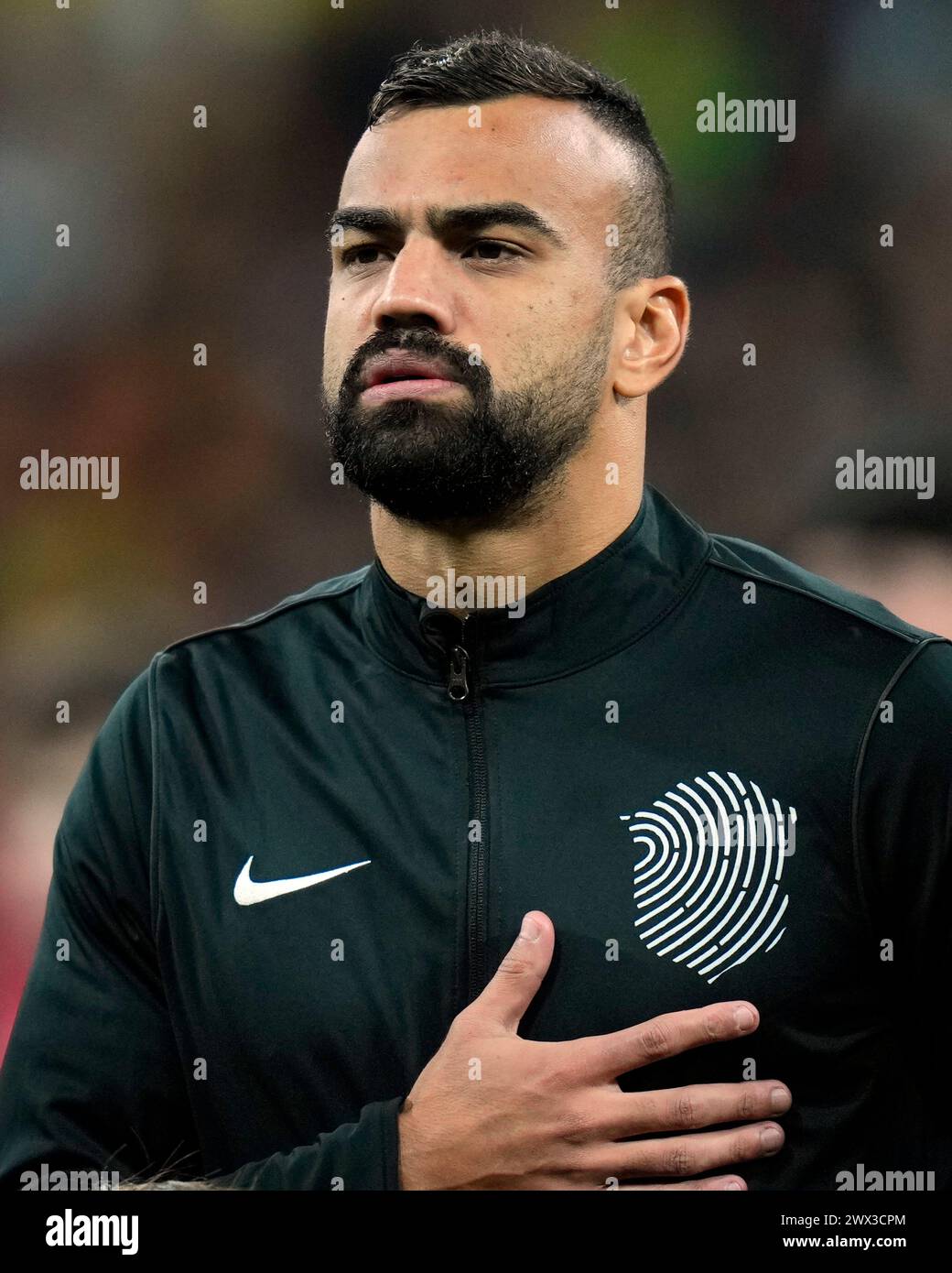 Madrid, Spain. 26th Mar, 2024. Fabricio Bruno of Brazilduring the ...