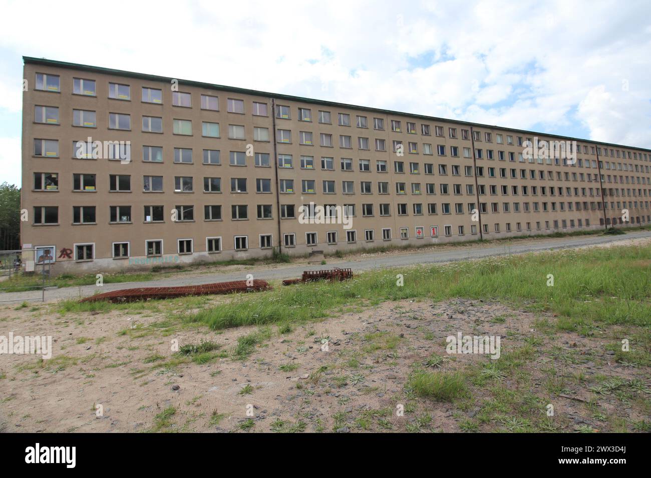 Prora was built by Nazi Germany as a beach resort on the island of ...