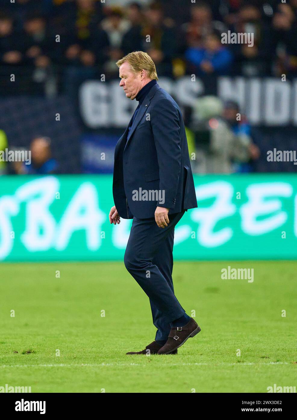 Ronald Koeman, NL Trainer after the friendly match GERMANY ...