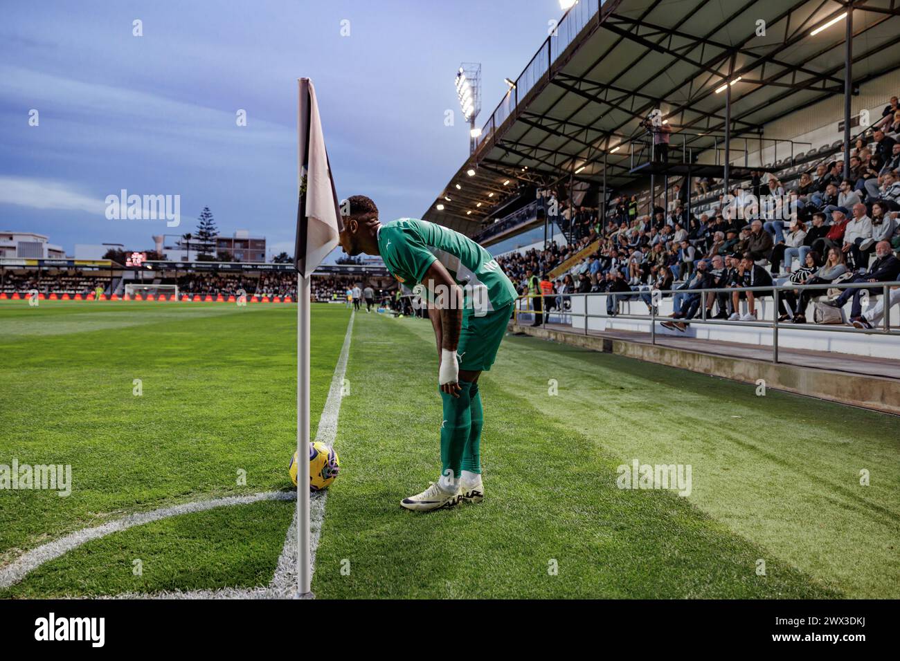 Umaro Embalo during Liga Portugal game between SC Farense and Rio Ave ...