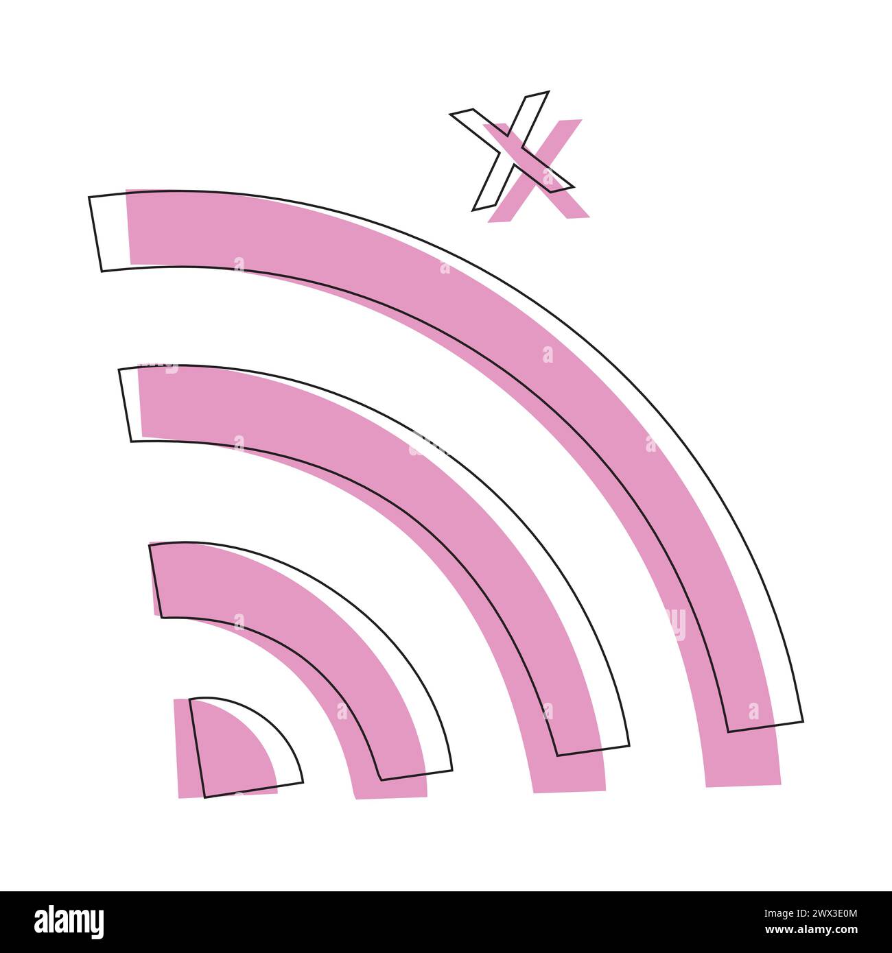 Wifi internet icon in comic style, Wifi router icon cartoon vector ...
