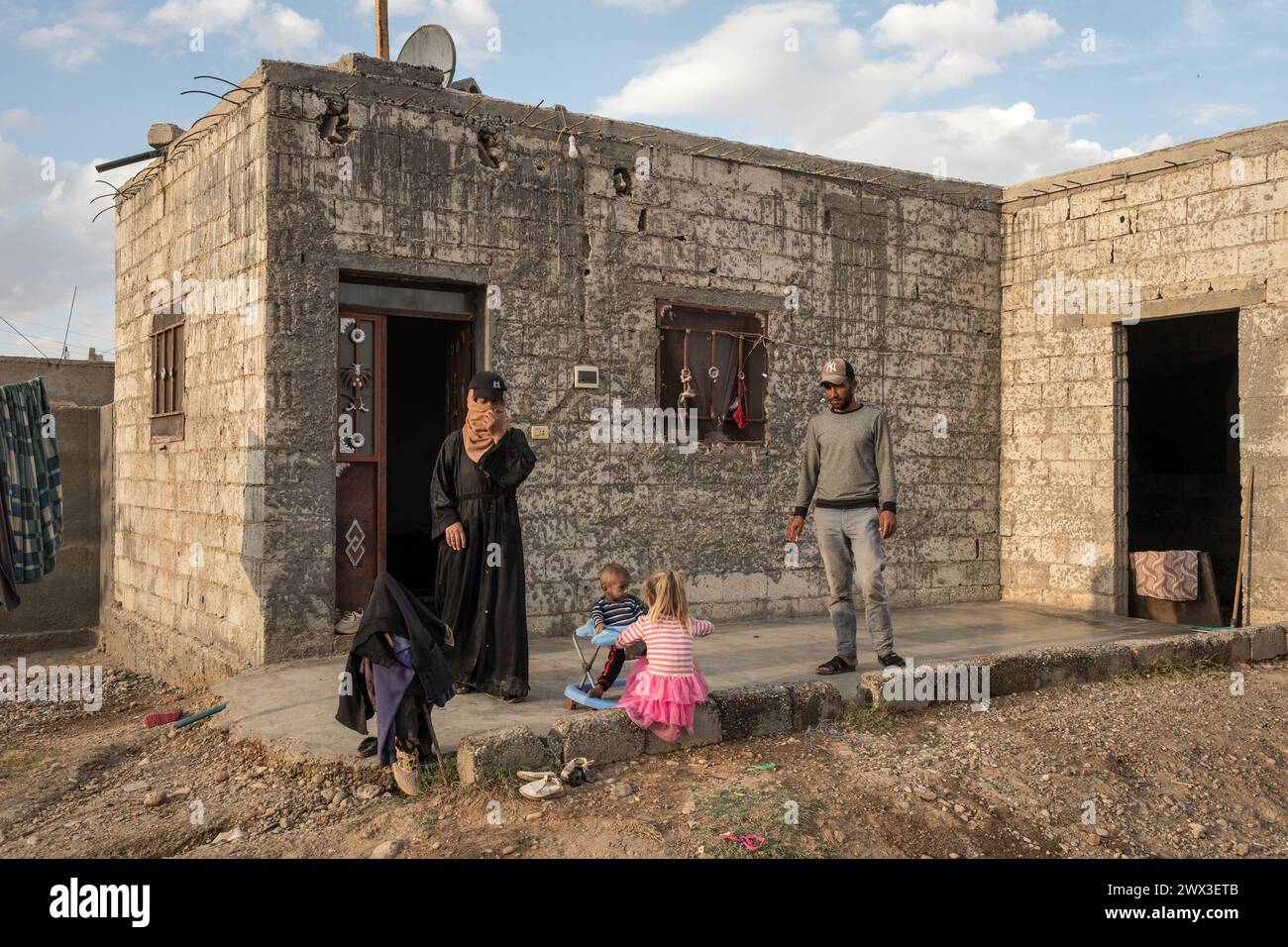 Raqqa, Syria. 02nd Oct, 2023. Chris Huby/Le Pictorium - Syria - The difficult reconstruction of ...