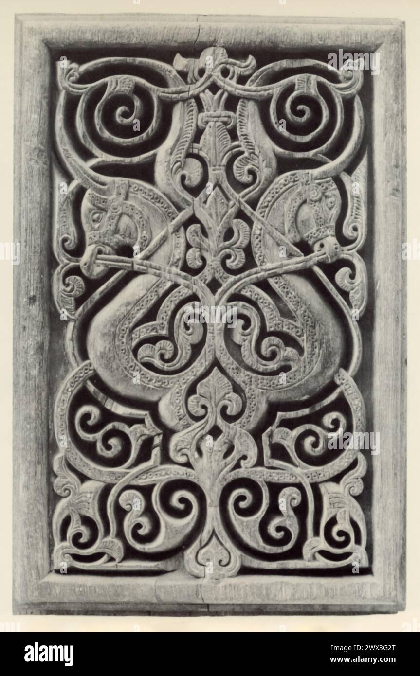 Carved Wooden Door Panel, Egypto-Arabic, 11th Century, at the ...