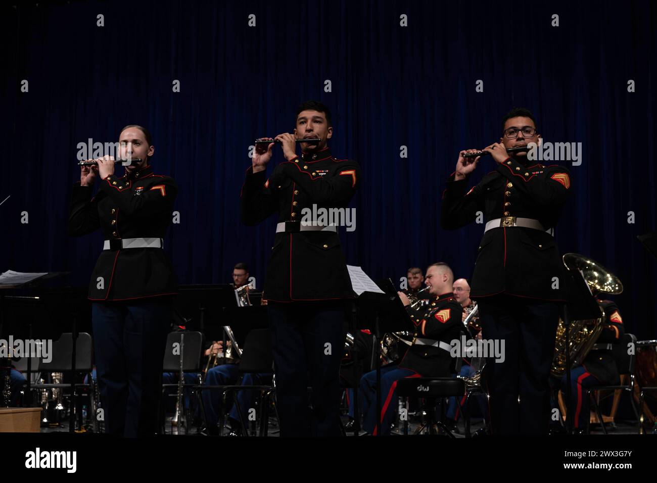 Parris Island, South Carolina, USA. 14th Mar, 2024. U.S. Marines with ...