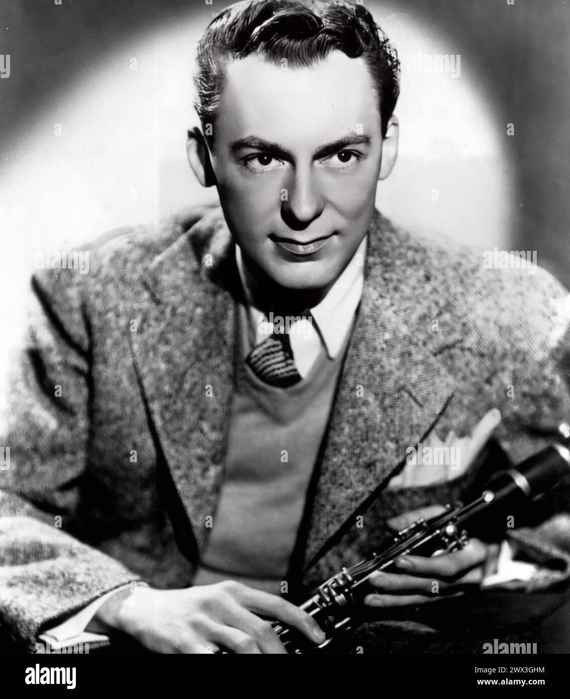 WOODY HERMAN (1913-1987) American jazz clarinetist and band leader in ...