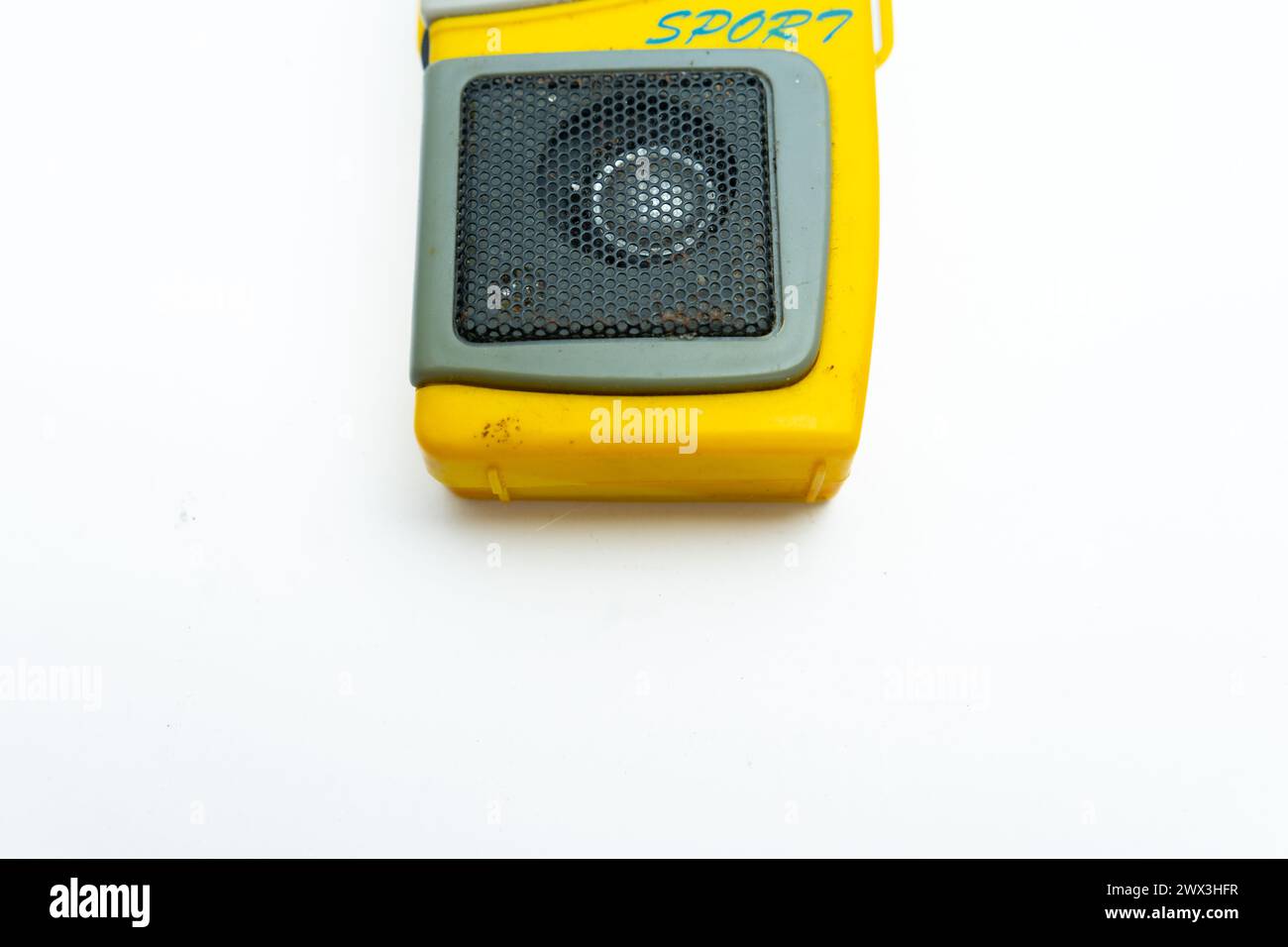 Vintage Rare Portable Radio SONY Sports Am/Fm Yellow Street Beat PR-33 ...