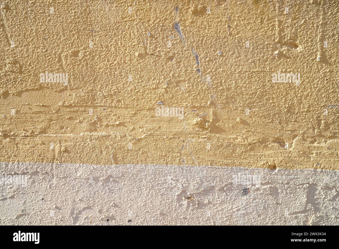 Yellow Cement Wall Texture