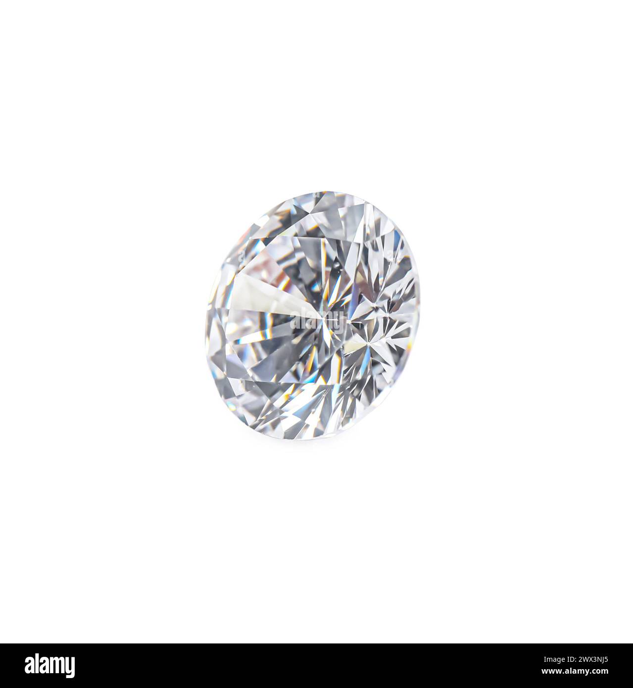 One beautiful shiny diamond isolated on white Stock Photo - Alamy