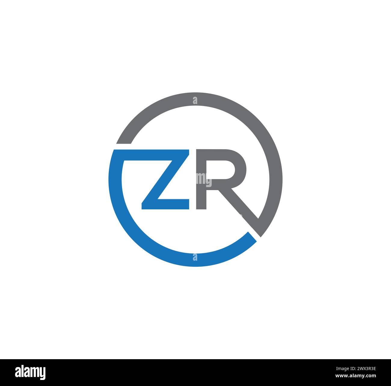 ZR letter logo design Stock Vector Image & Art - Alamy