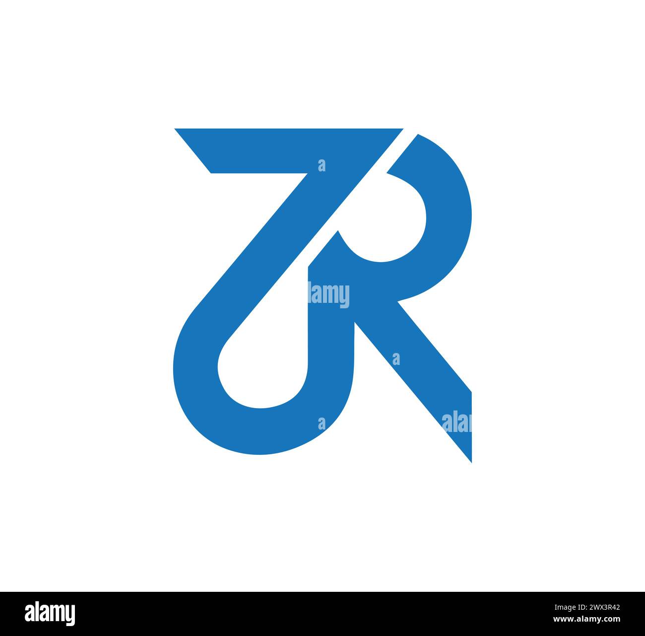 ZR letter logo design Stock Vector Image & Art - Alamy