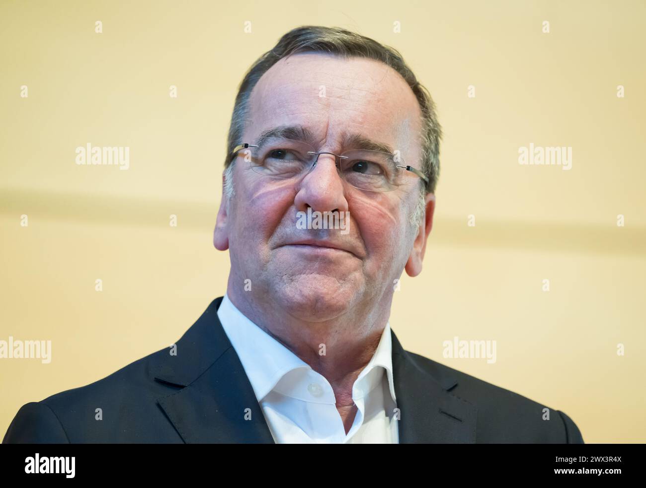 Dresden, Germany. 27th Mar, 2024. Boris Pistorius (SPD), Federal ...