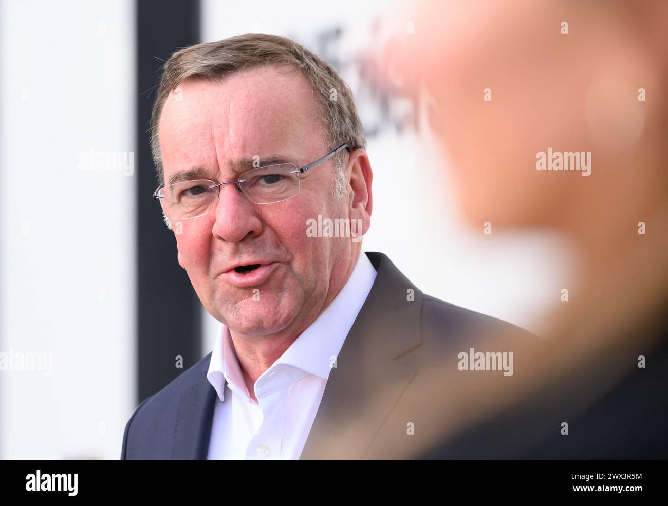 Dresden, Germany. 27th Mar, 2024. Boris Pistorius (SPD), Federal ...