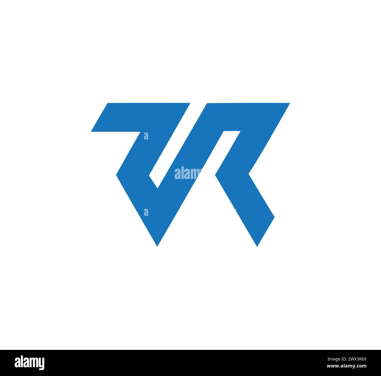 ZR letter logo design Stock Vector Image & Art - Alamy